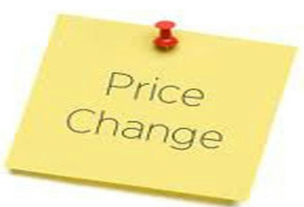 Single Male Price Changes – Club3X